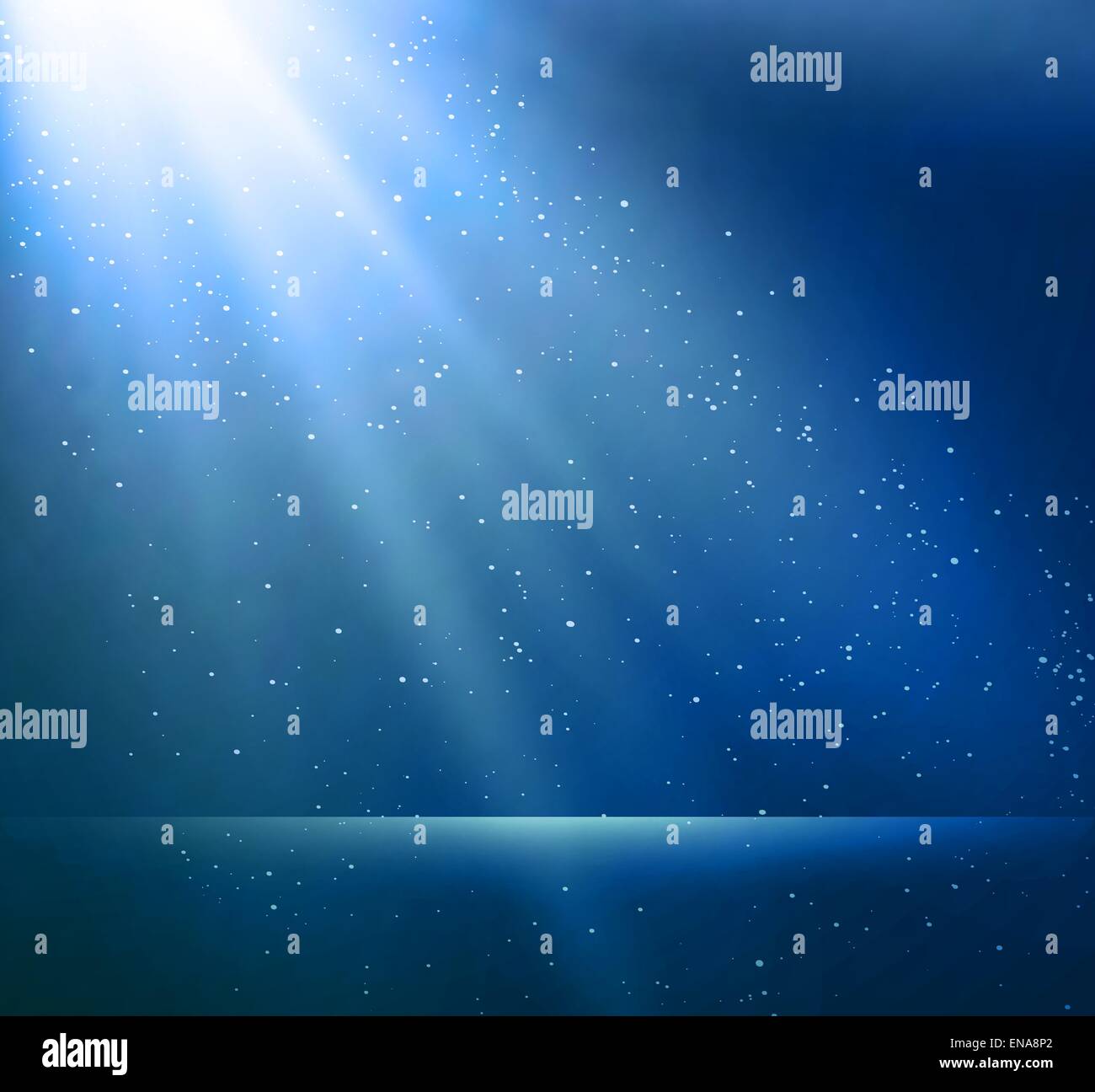 Vector illustration Abstract magic blue light background Stock Vector ...