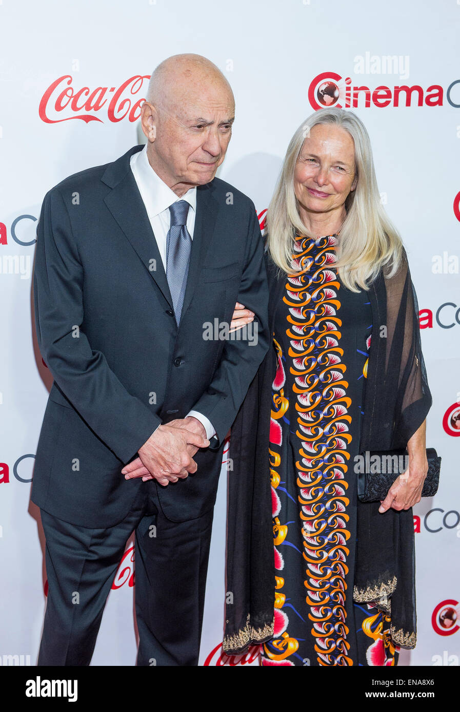 Actor Alan Arkin attends the 2015 Cinemacon Awards in Las Vegas Stock ...