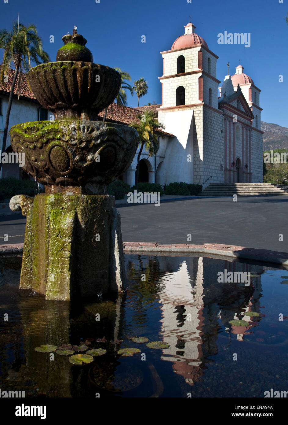 Old Mission Santa Barbara Stock Photo - Alamy