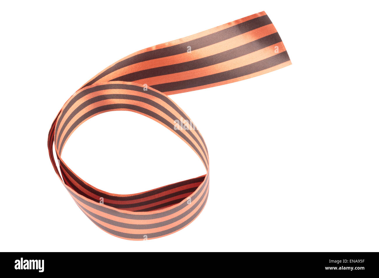 George Ribbon Isolated Stock Photo - Alamy