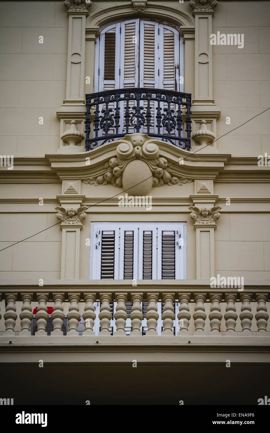 tipical architecture of the Spanish city of Valencia Stock Photo - Alamy