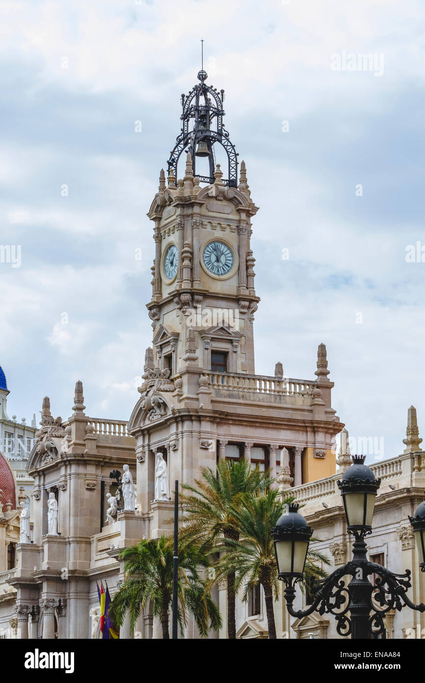 tipical architecture of the Spanish city of Valencia Stock Photo - Alamy