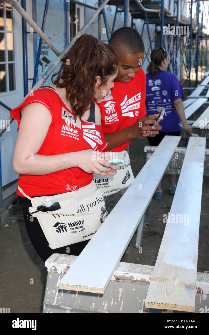 'Habitat for Humanity' Greater Los Angeles house build by the cast of Showtime's Shameless and ...