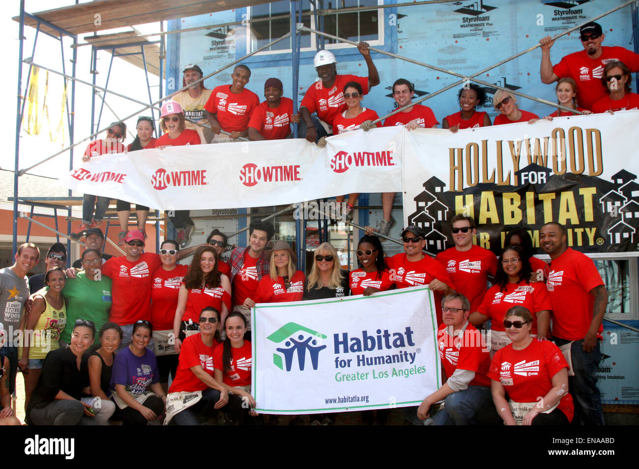 'Habitat for Humanity' Greater Los Angeles house build by the cast of Showtime's Shameless and ...