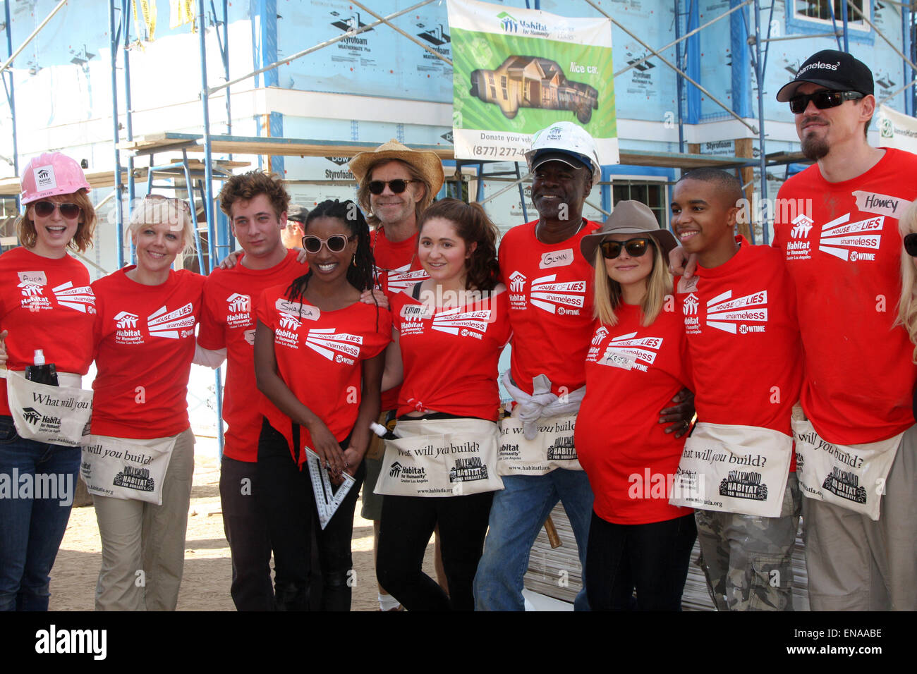 'Habitat for Humanity' Greater Los Angeles house build by the cast of Showtime's Shameless and ...