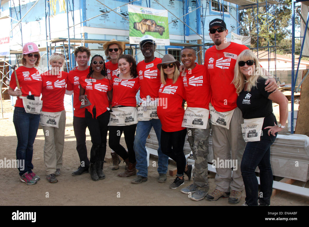'Habitat for Humanity' Greater Los Angeles house build by the cast of Showtime's Shameless and ...