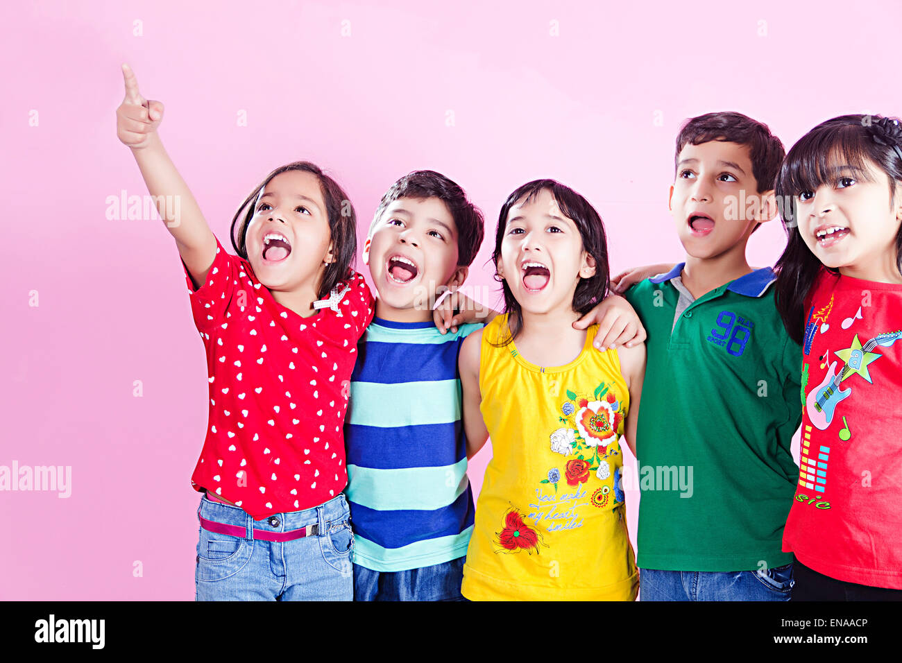indian Kids groups Friends Fun Stock Photo - Alamy