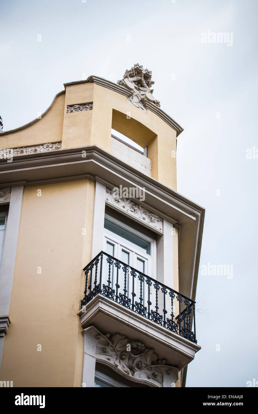 Spanish city of Valencia, Mediterranean architecture Stock Photo - Alamy