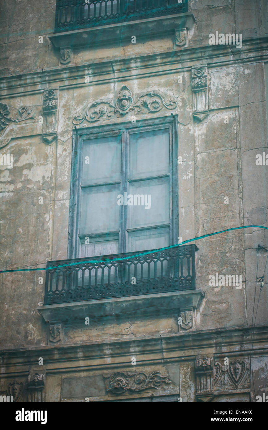 building restoration, Spanish city of Valencia, Mediterranean ...