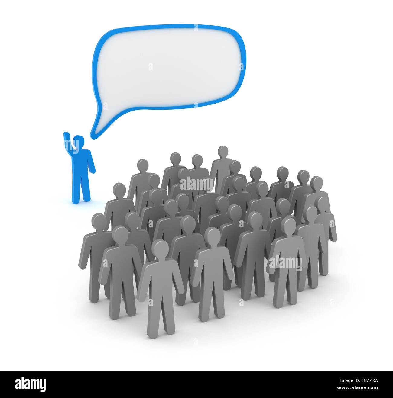 An orator Cut Out Stock Images & Pictures - Alamy