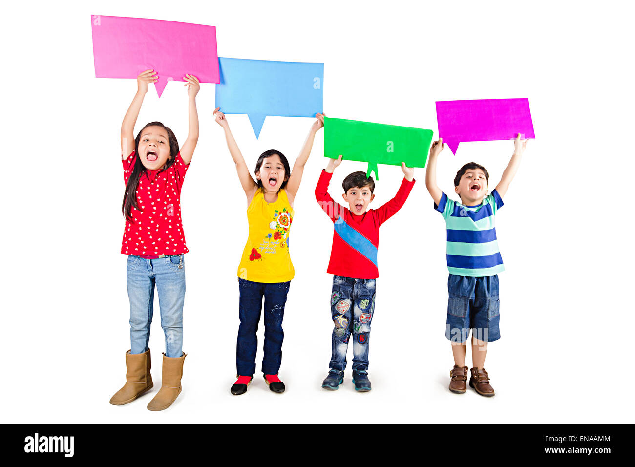 3 school kids Cut Out Stock Images & Pictures - Alamy