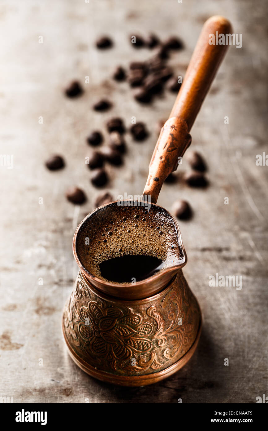 Coffee in turk Stock Photo - Alamy