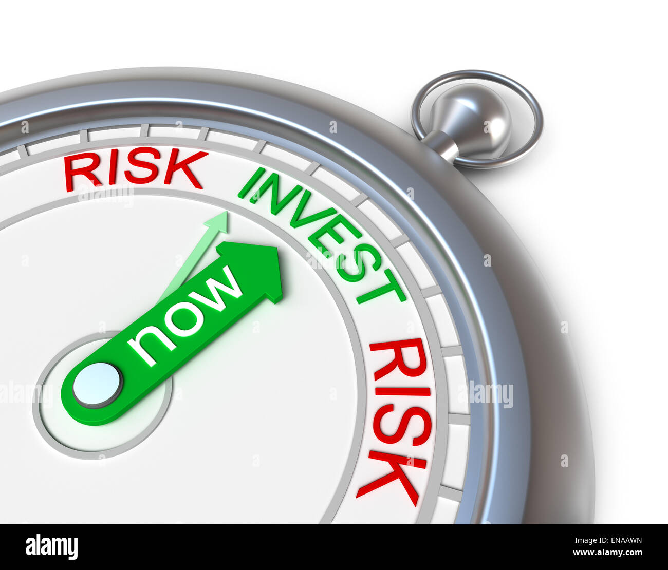 Invest now, 3D concept. Isolated Stock Photo - Alamy
