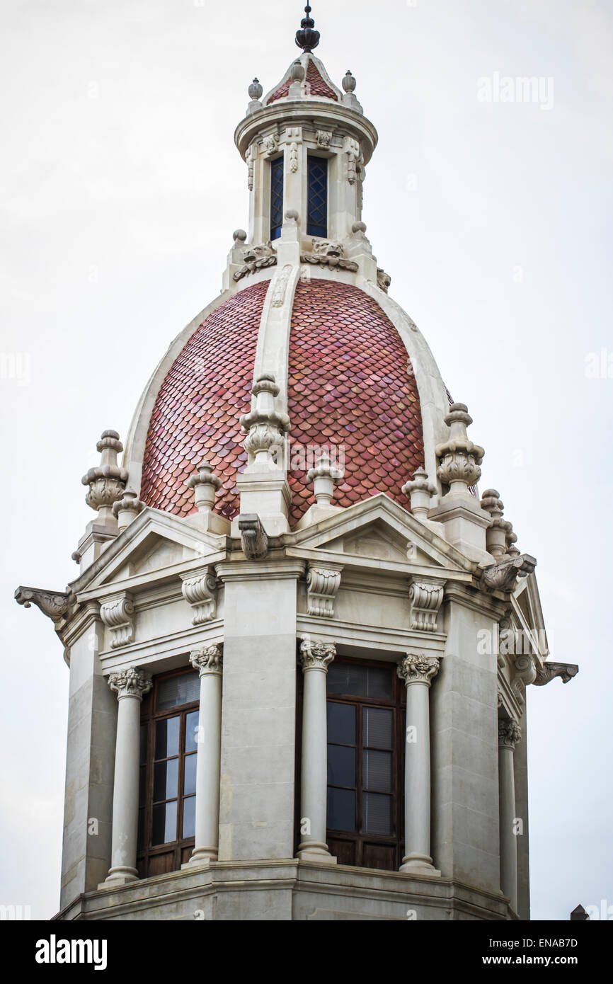 Spanish city of Valencia, Mediterranean architecture Stock Photo - Alamy