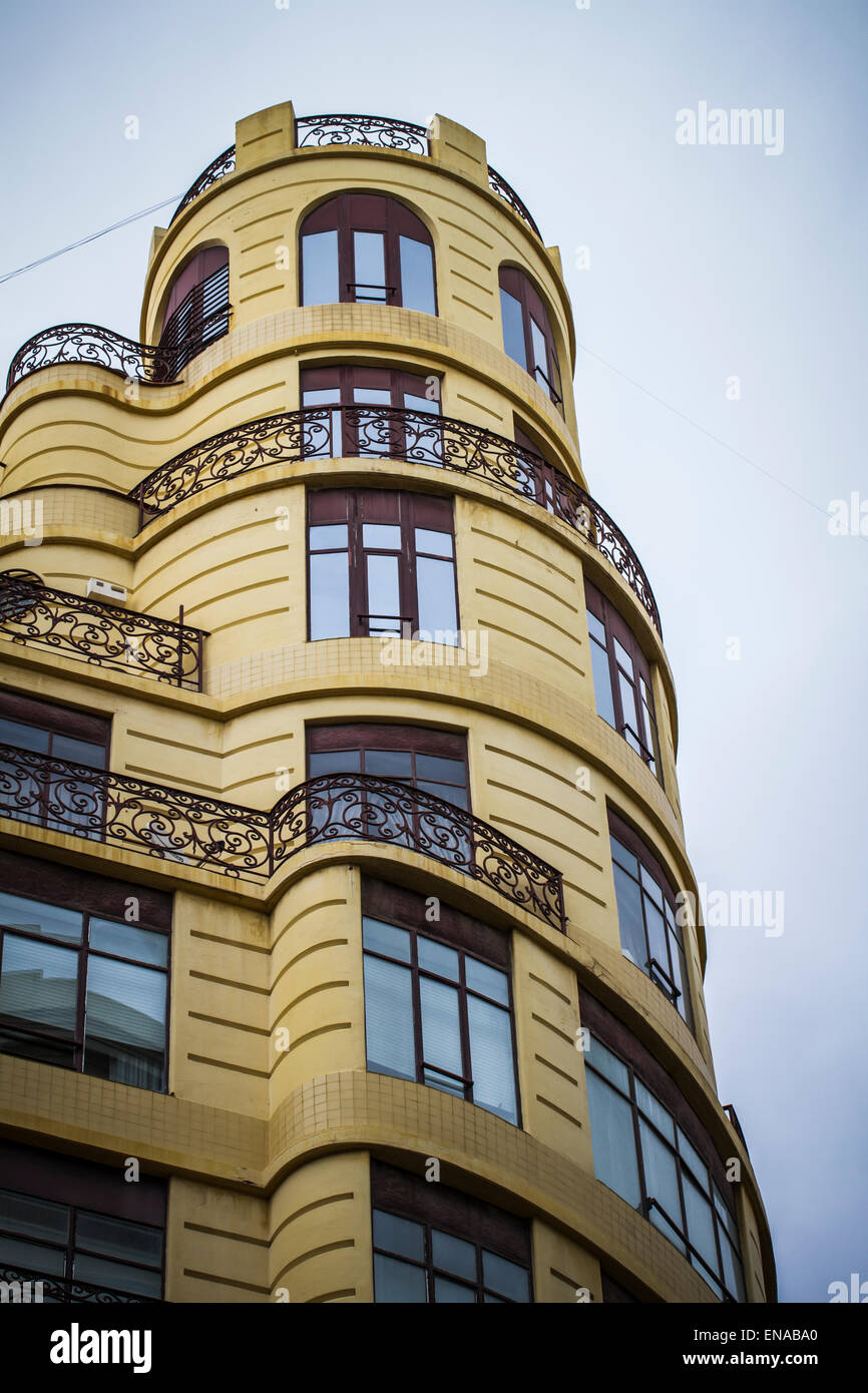 Spanish city of Valencia, Mediterranean architecture Stock Photo - Alamy