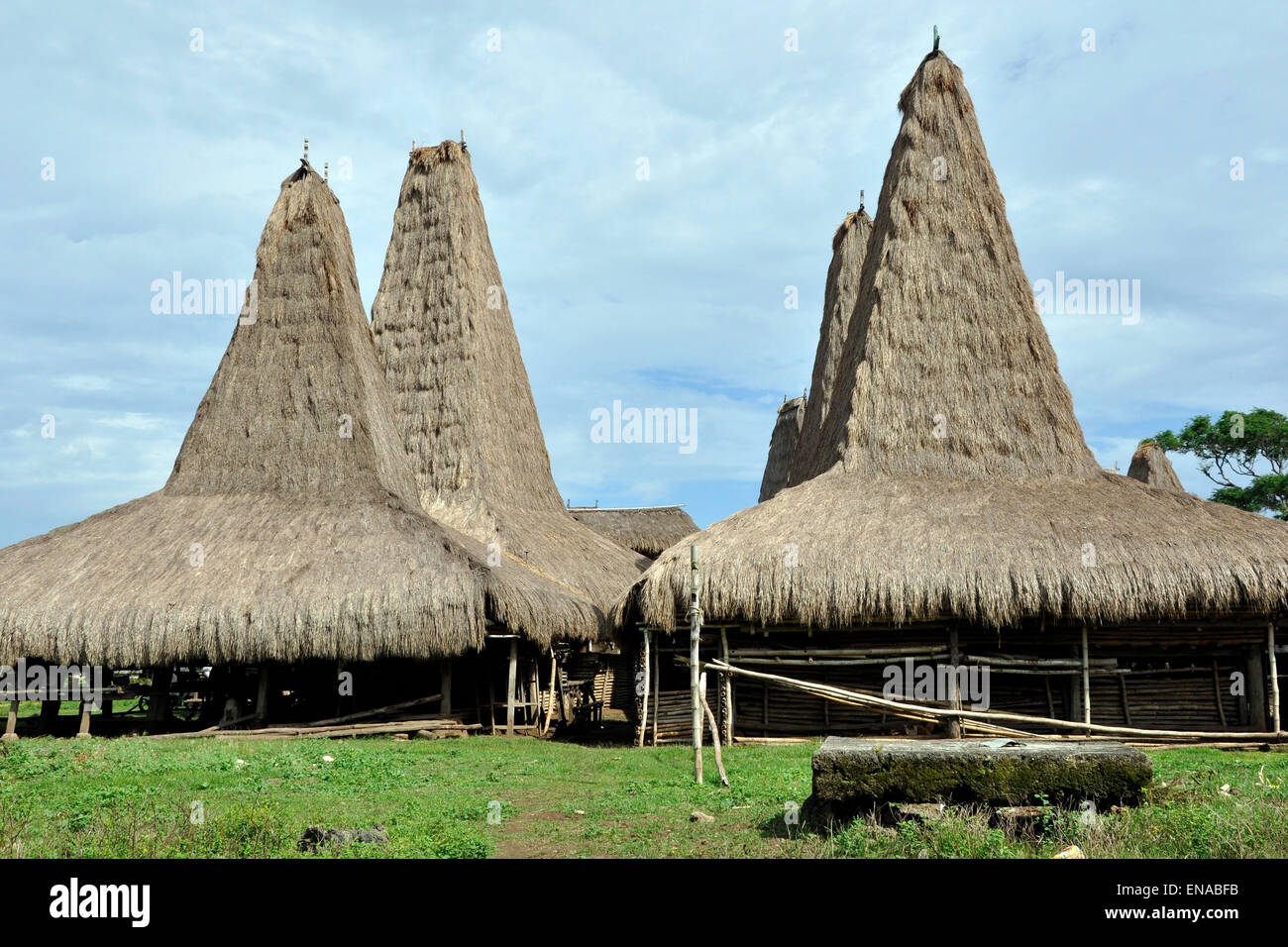 Indonesia sumba island traditional house hi-res stock photography and ...