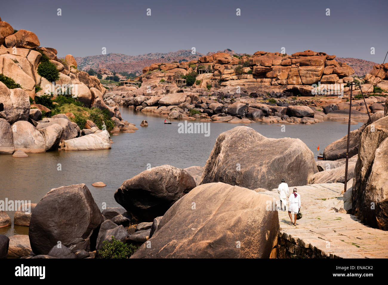 Hampi countryside hi-res stock photography and images - Alamy
