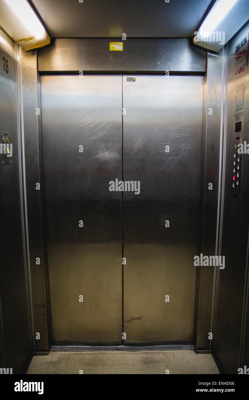 Elevator interior hospital architecture door hi-res stock photography and images - Alamy