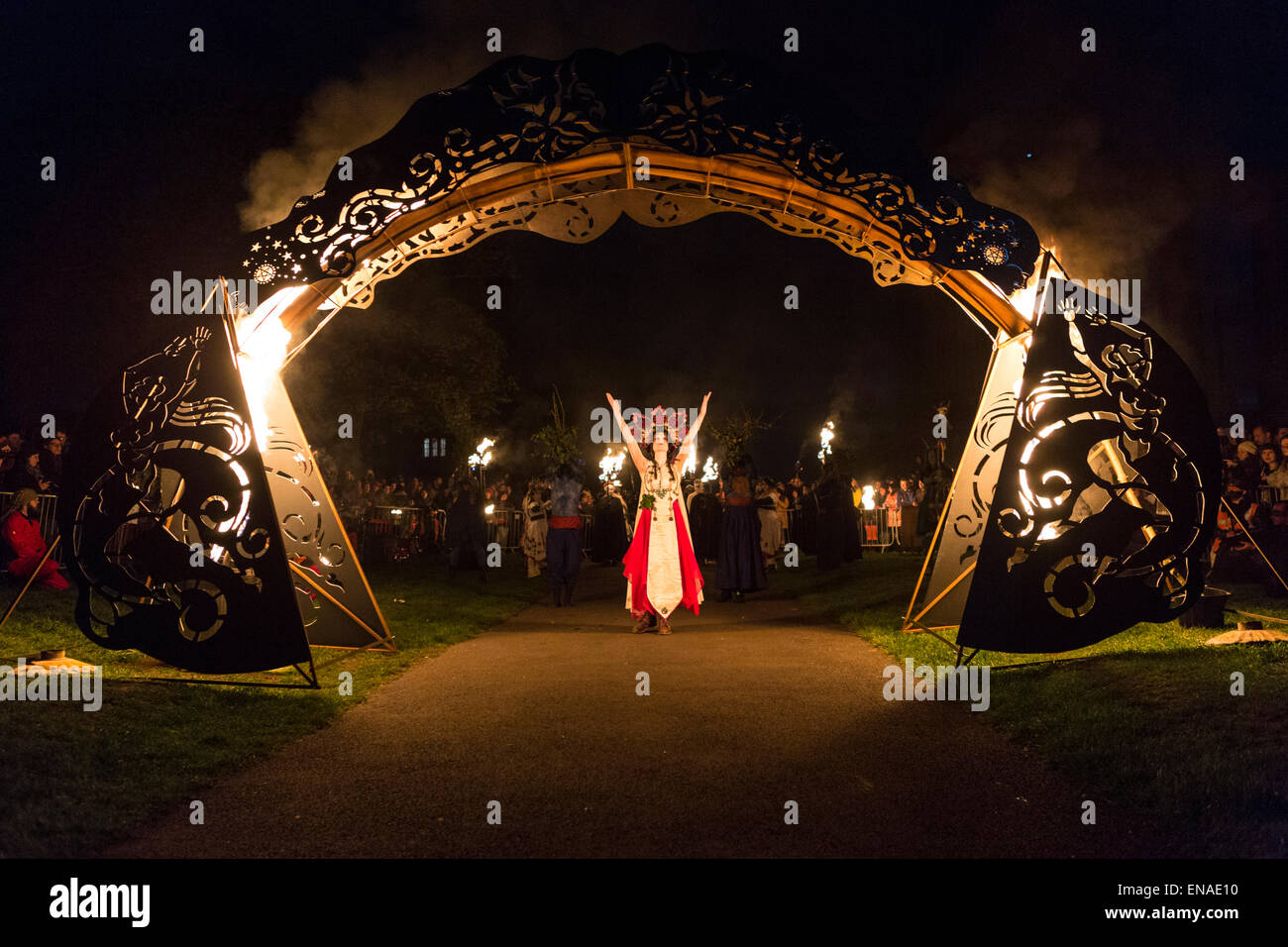 Beltane queen hi-res stock photography and images - Alamy