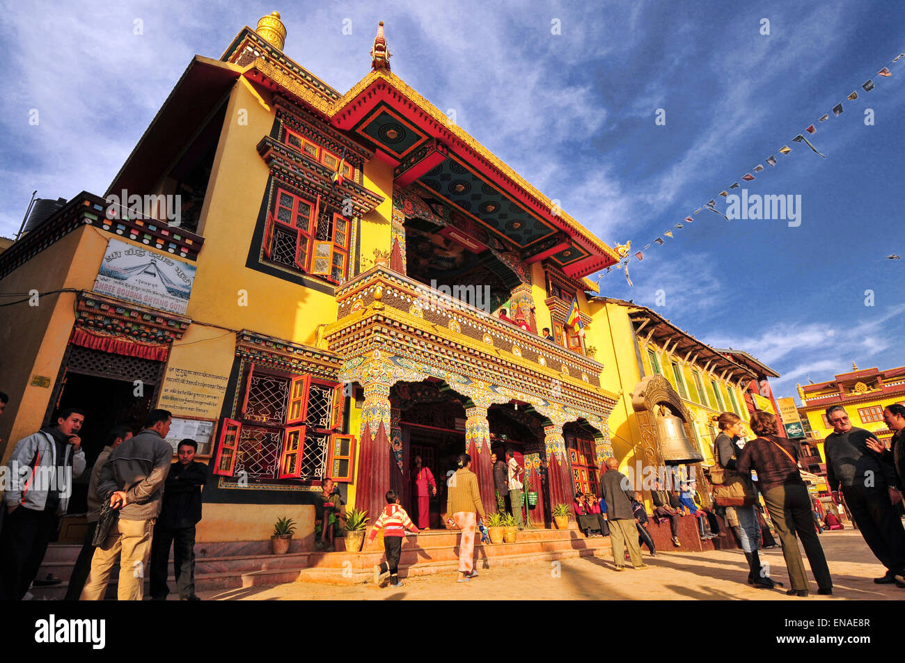 Himalayan temple hi-res stock photography and images - Alamy