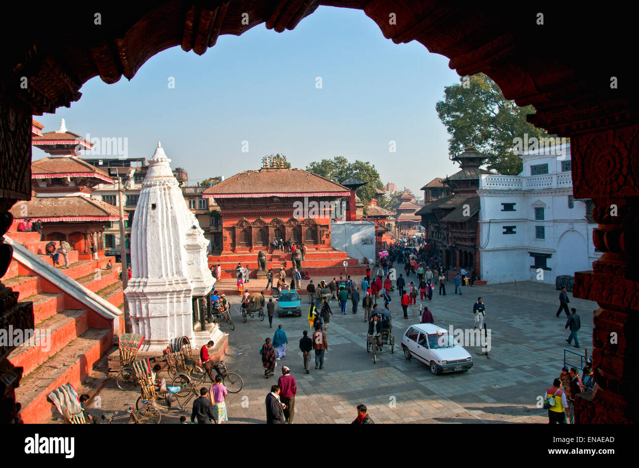 The attraction of the Durbar Square for me was the mixture of all the ...