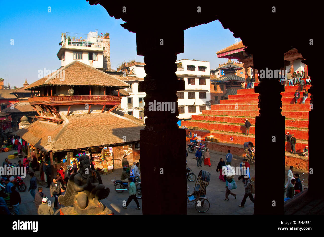 The attraction of the Durbar Square for me was the mixture of all the ...