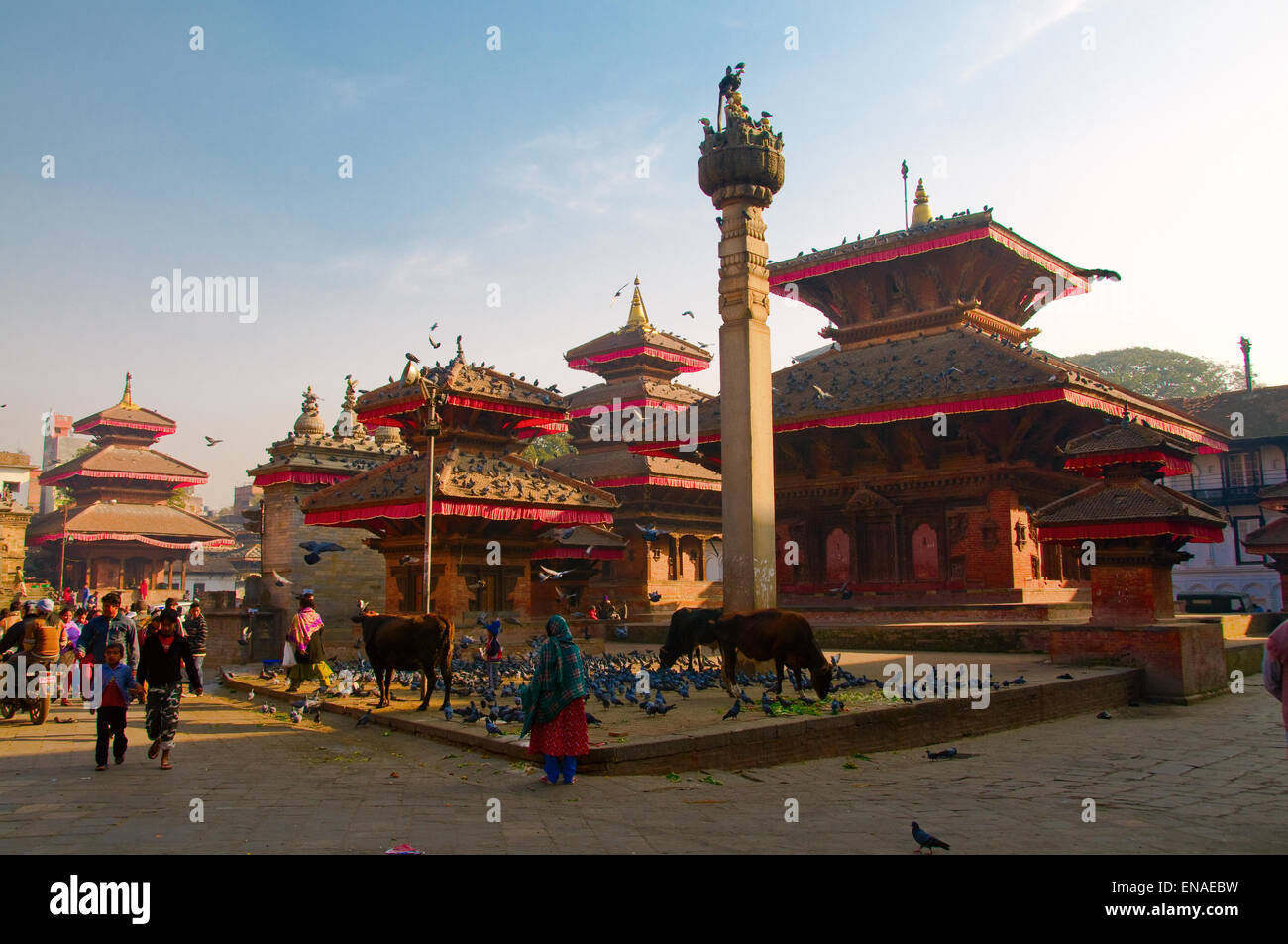 World Heritage Site Monument Zone Kathmandu Durbar Square is in the ...
