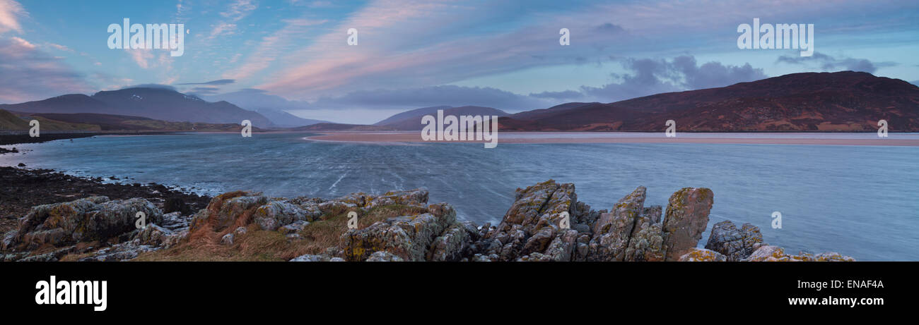 Kyle of Durness panorama, Sutherland, North Scotland Stock Photo - Alamy