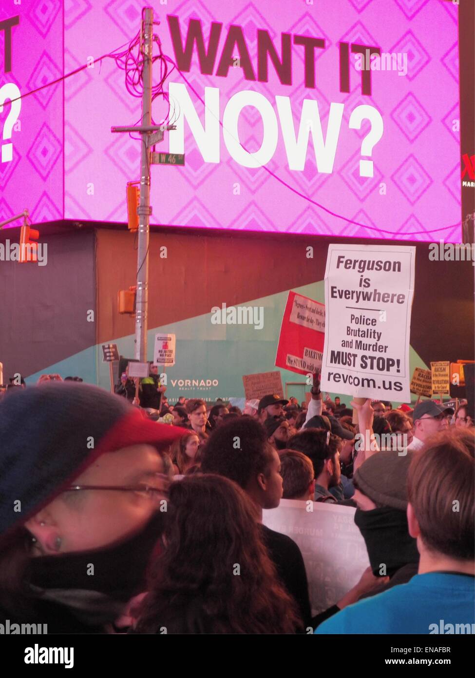 New York, New York, USA. 30th Apr, 2015. Rally and March in solidarity ...