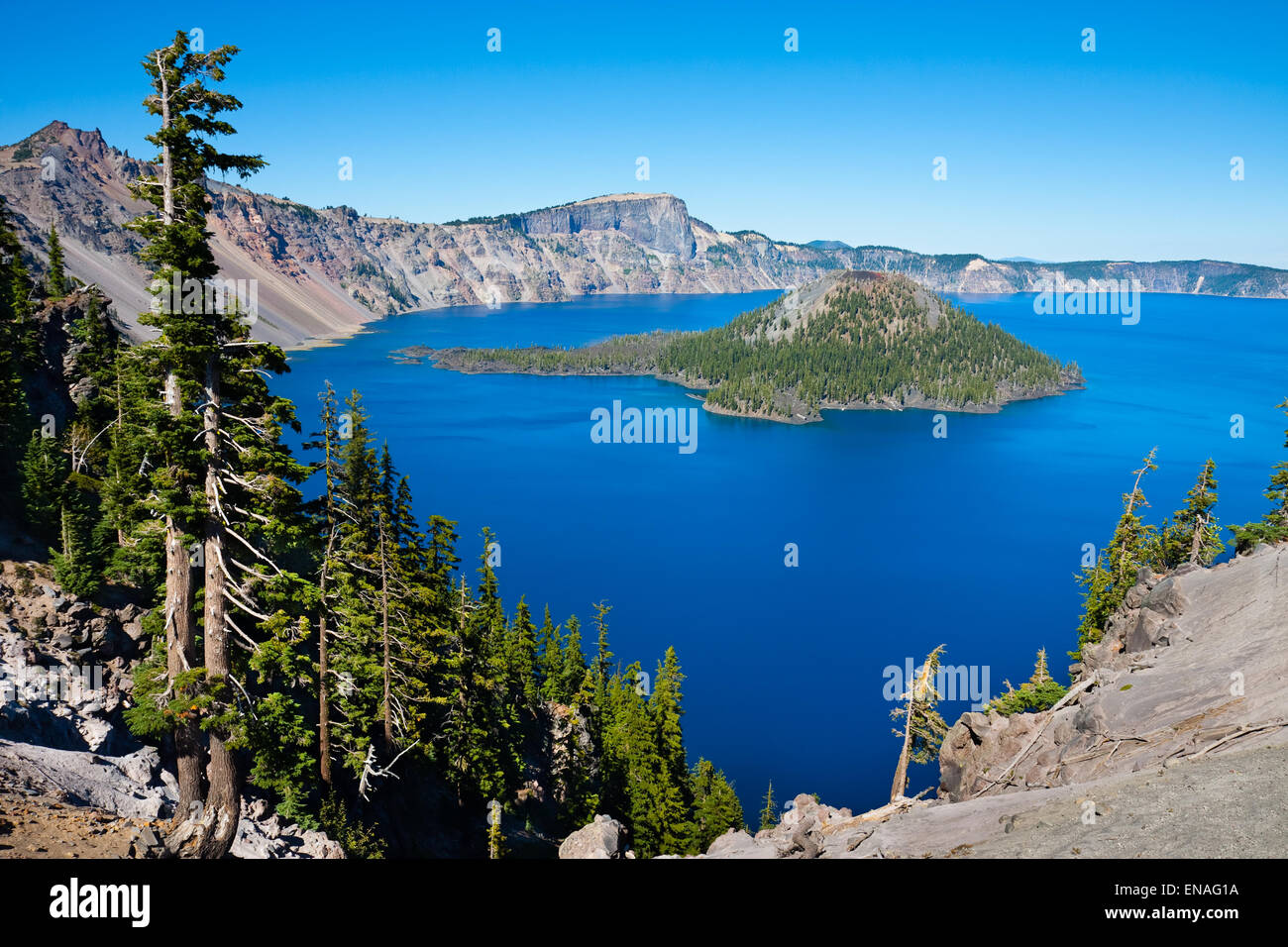 Crater Lake National Park And Oregon High Resolution Stock Photography ...