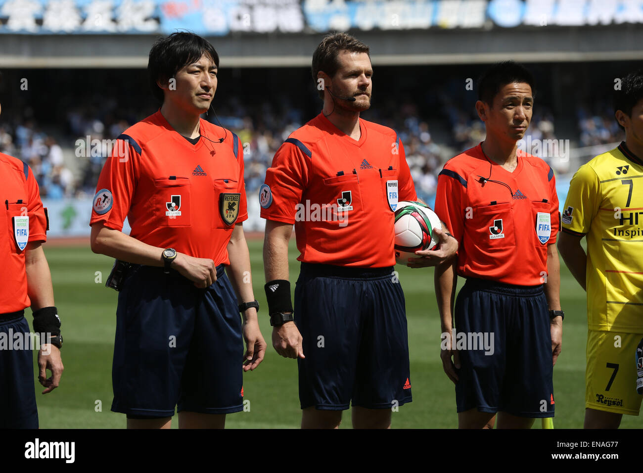 Kanagawa, Japan. 29th Apr, 2015. Christopher Beath (FIFA Referee ...