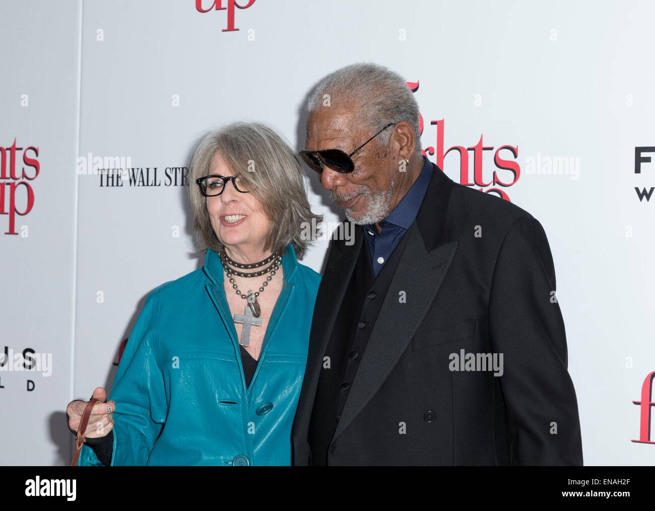 New York, NY, USA. 30th Apr, 2015. Diane Keaton, Morgan Freeman at ...