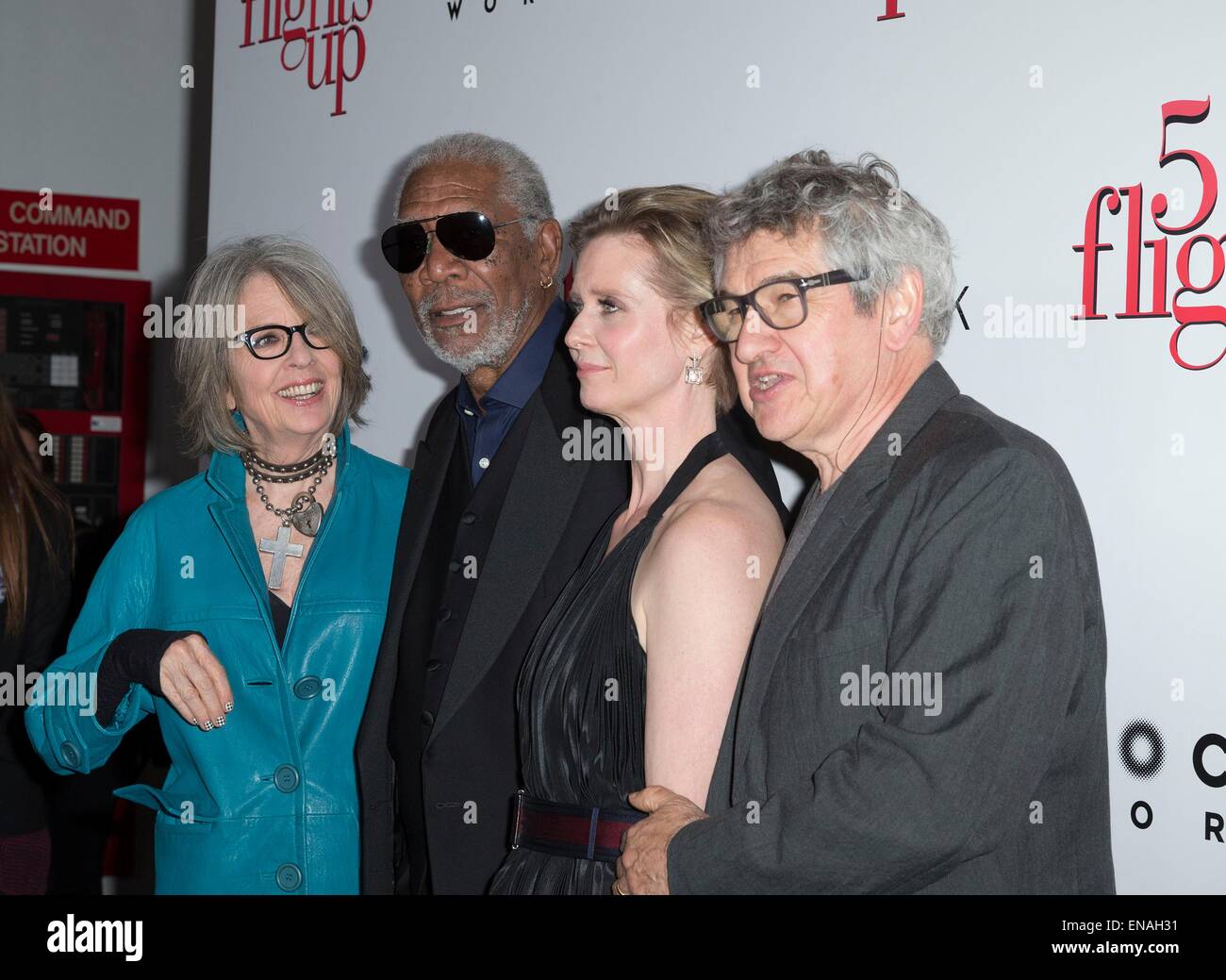 New York, NY, USA. 30th Apr, 2015. Diane Keaton, Morgan Freeman ...