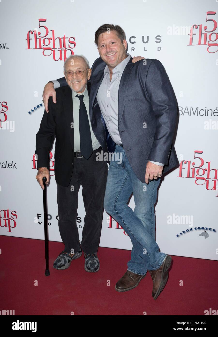 New York, NY, USA. 30th Apr, 2015. Arnold Mesches, Dean McCreary at ...