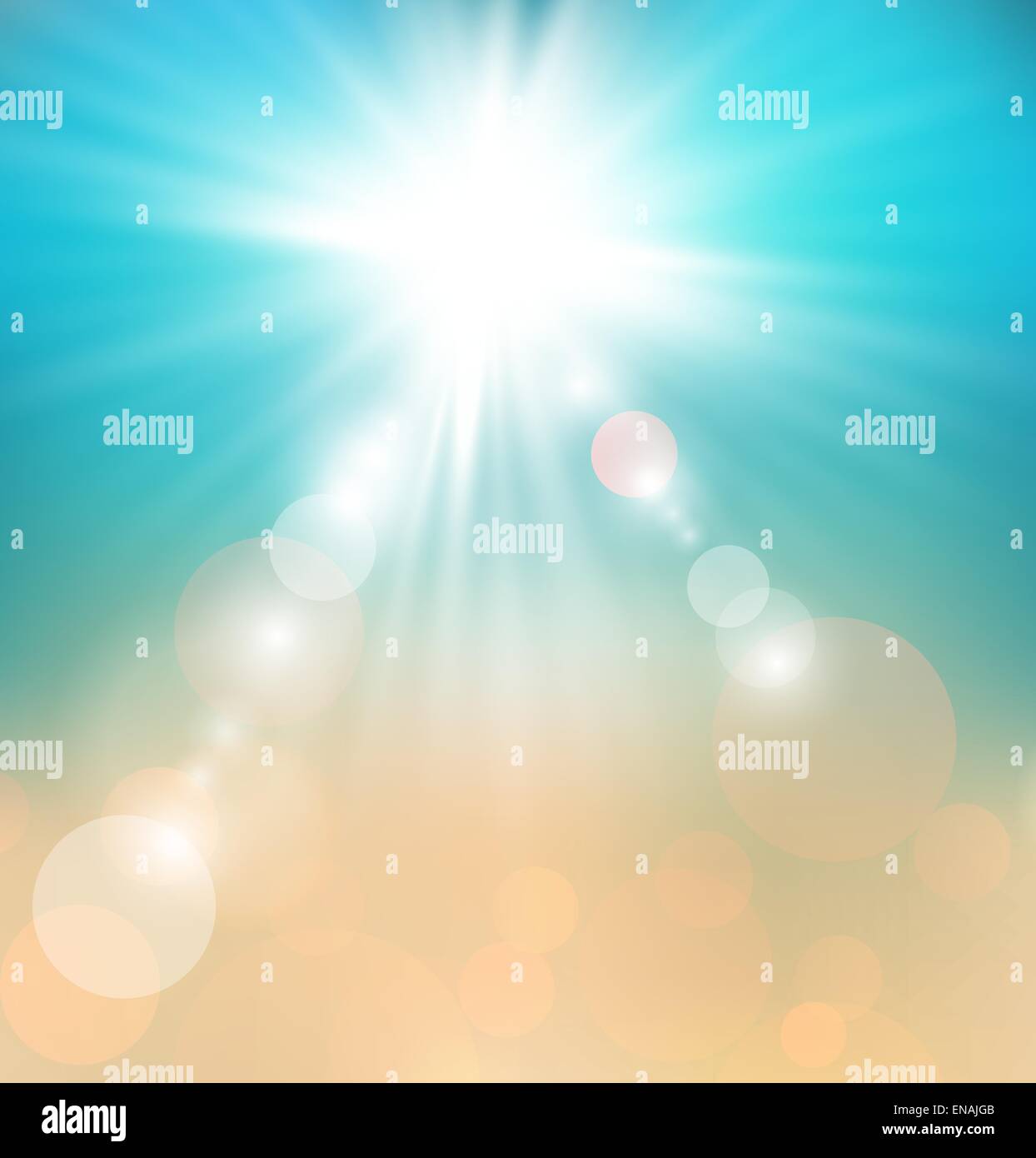 Vector Soft colored abstract summer light background for design Stock ...