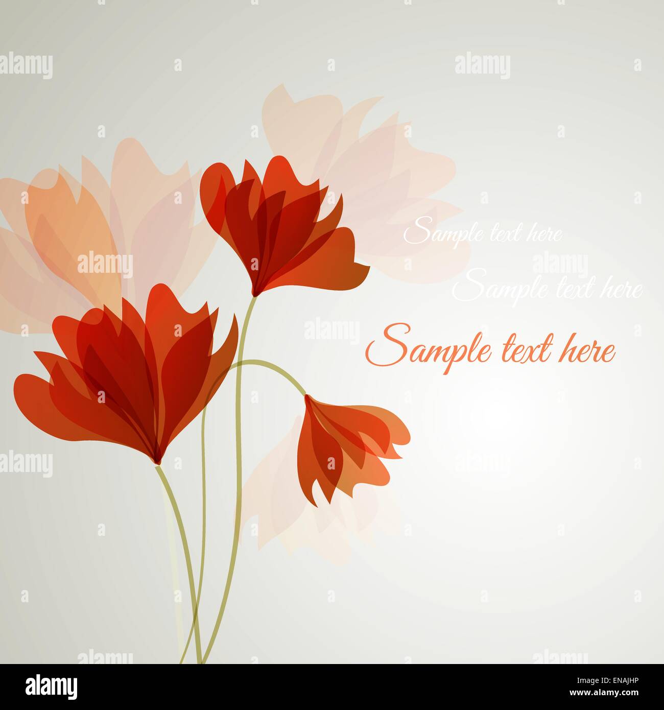 Flower vector background Stock Vector Image & Art - Alamy