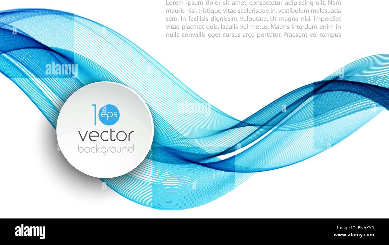 Vector Abstract wave template background brochure design Stock Vector ...