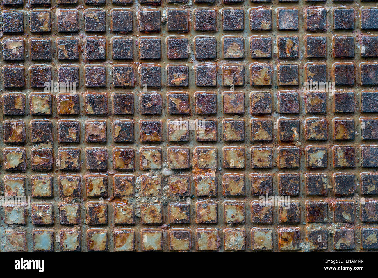 closeup of sheet metal grid Stock Photo - Alamy