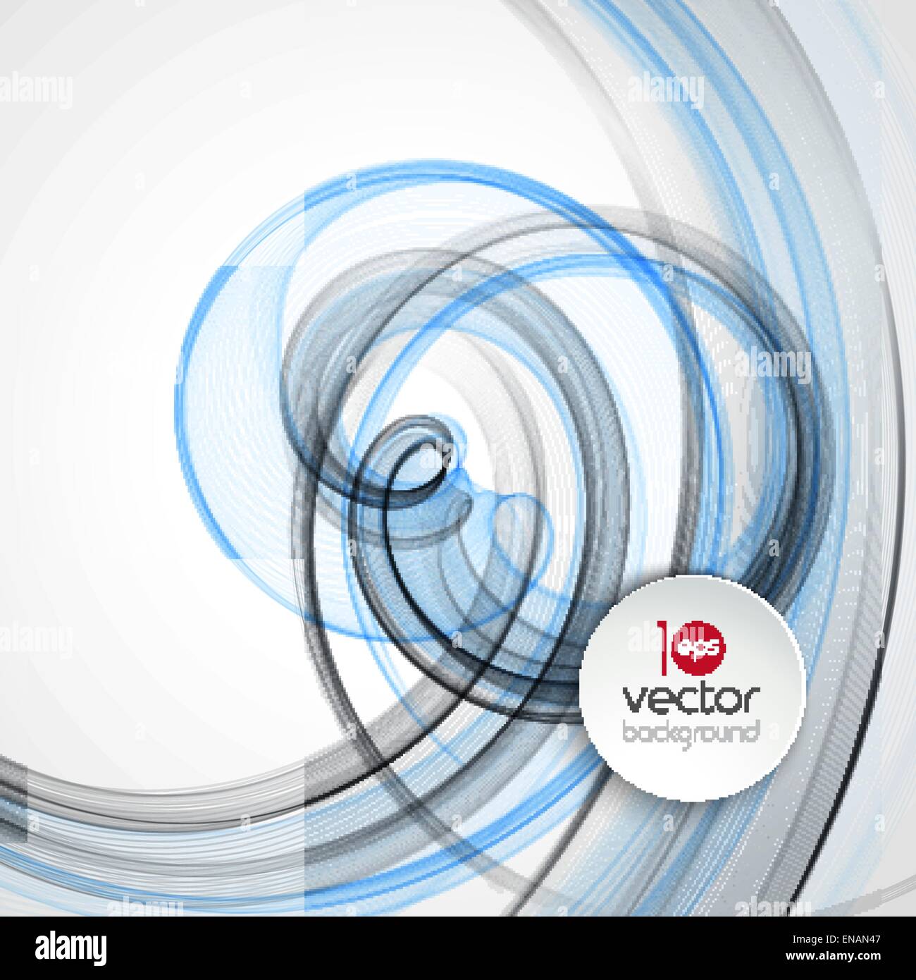 Vector illustration Abstract colorful transparent wave. EPS 10 Stock ...