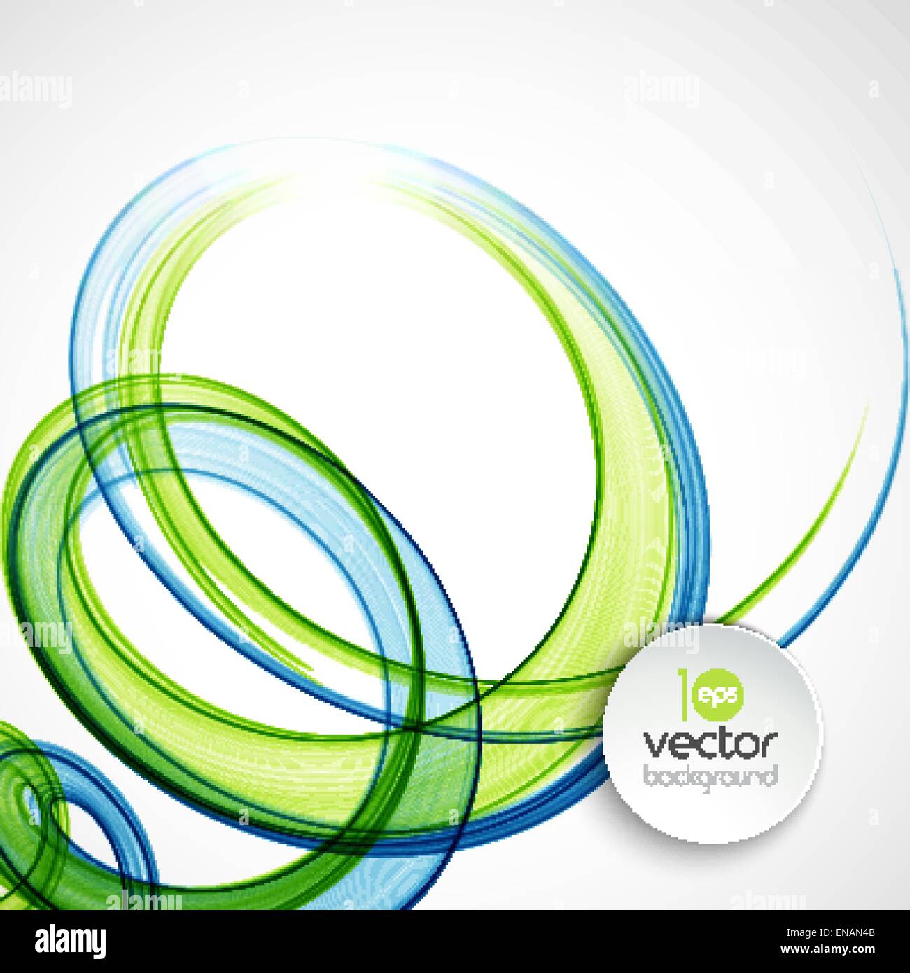 Vector illustration Abstract colorful transparent wave. EPS 10 Stock ...