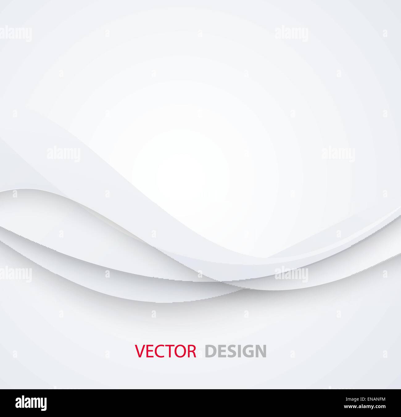 White elegant business background. Vector illustration. Paper design ...