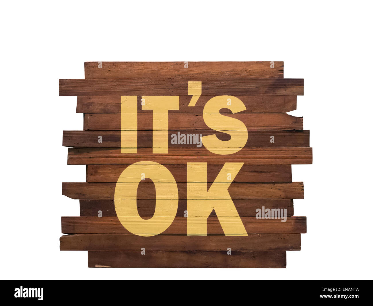 wooden signboard painting text Stock Photo - Alamy