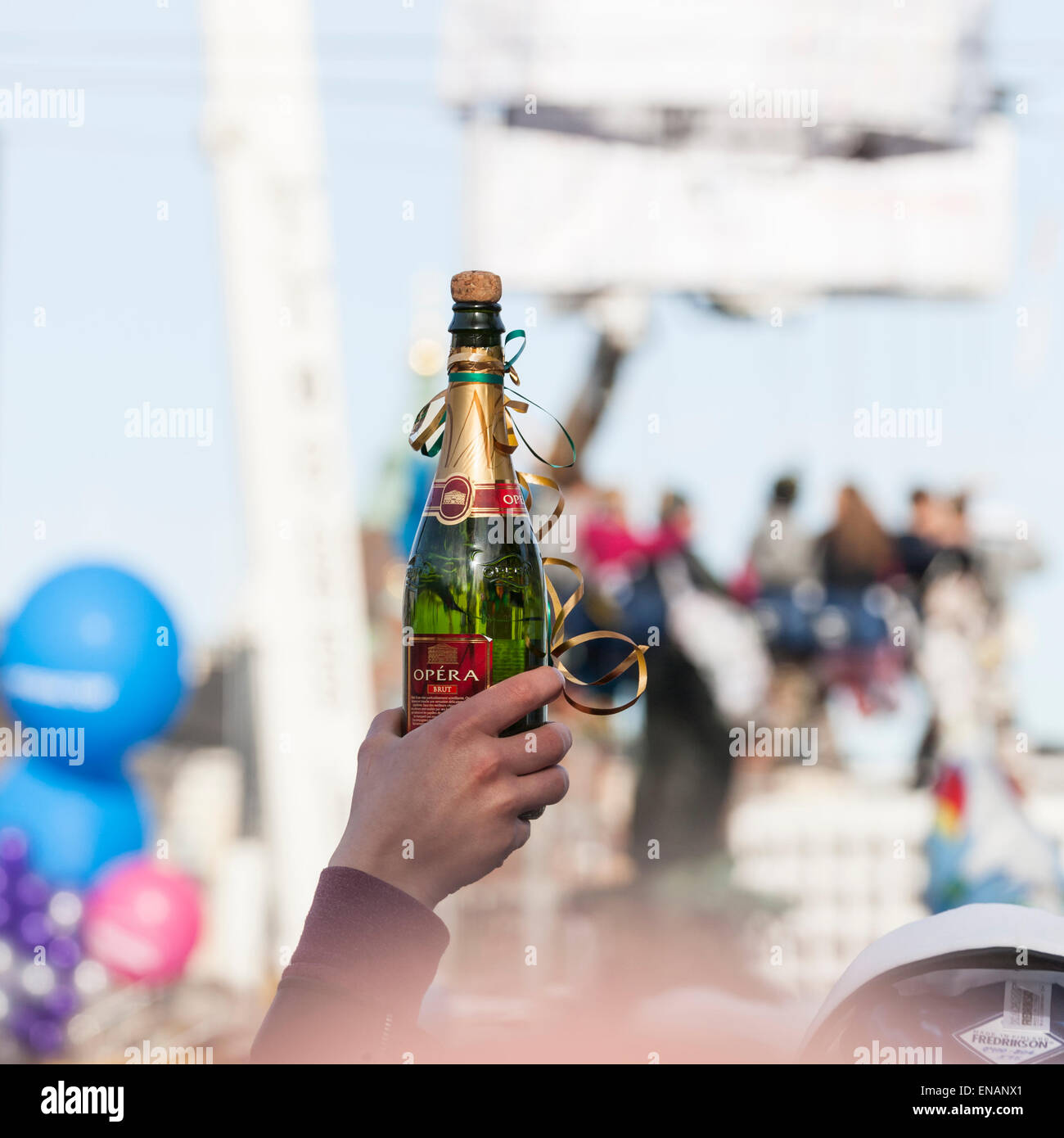 May Day Eve in Helsinki Stock Photo - Alamy