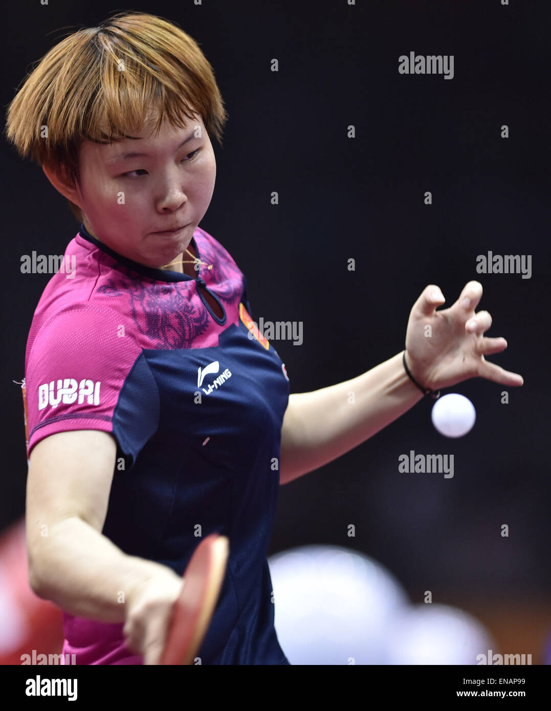 Suzhou, China's Jiangsu Province. 1st May, 2015. China's Zhu Yuling ...