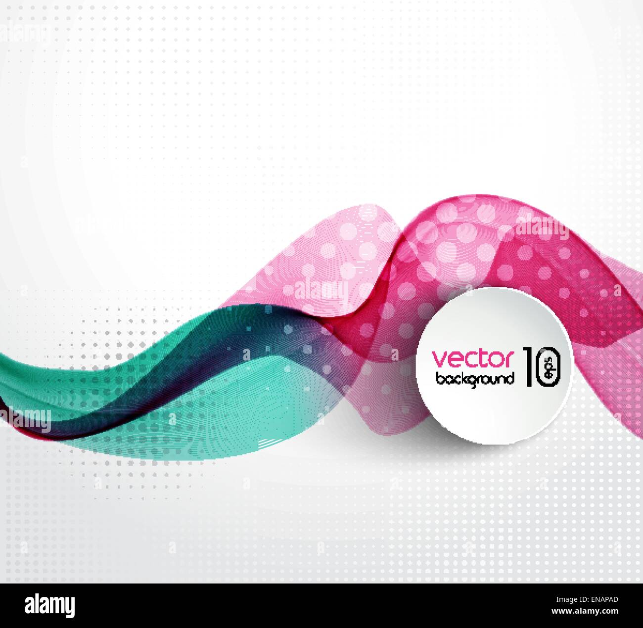 Abstract transparent wave background with halftone. EPS 10 Stock Vector ...