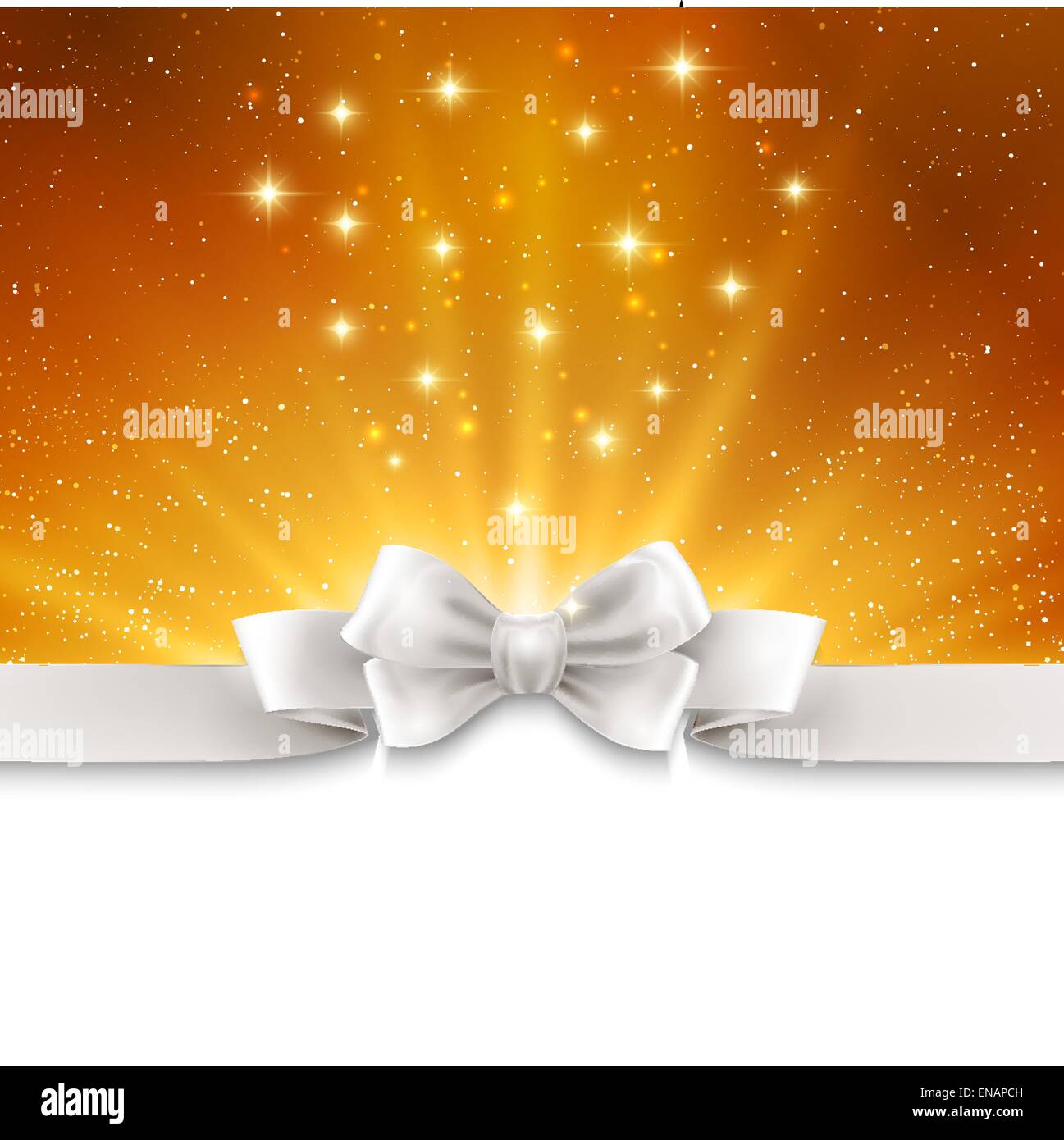 Vector illustration Abstract magic gold light background Stock Vector ...