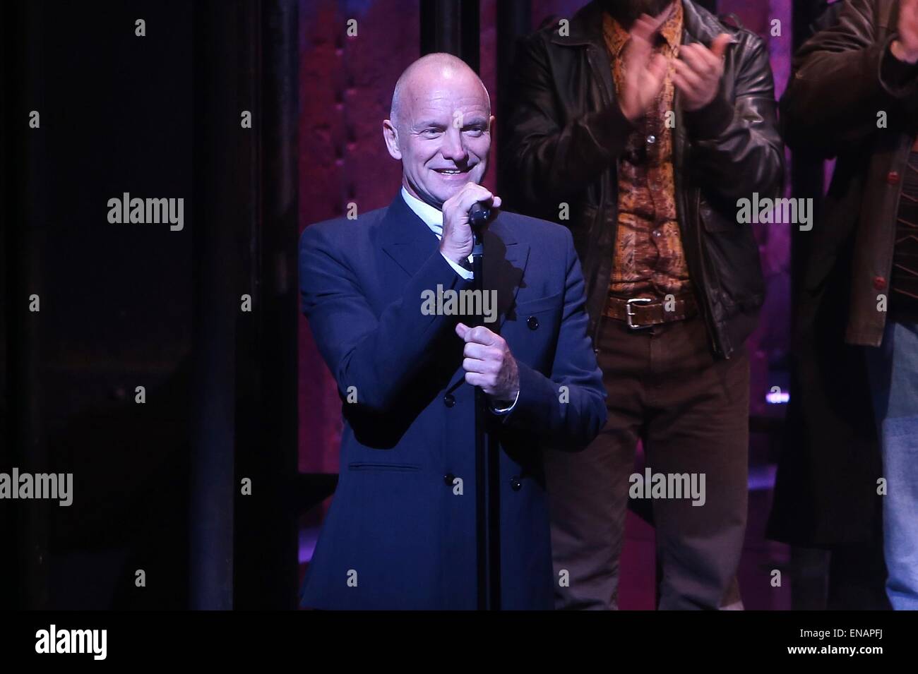 Opening night of Broadway's 'The Last Ship' at the Neil Simon Theatre ...