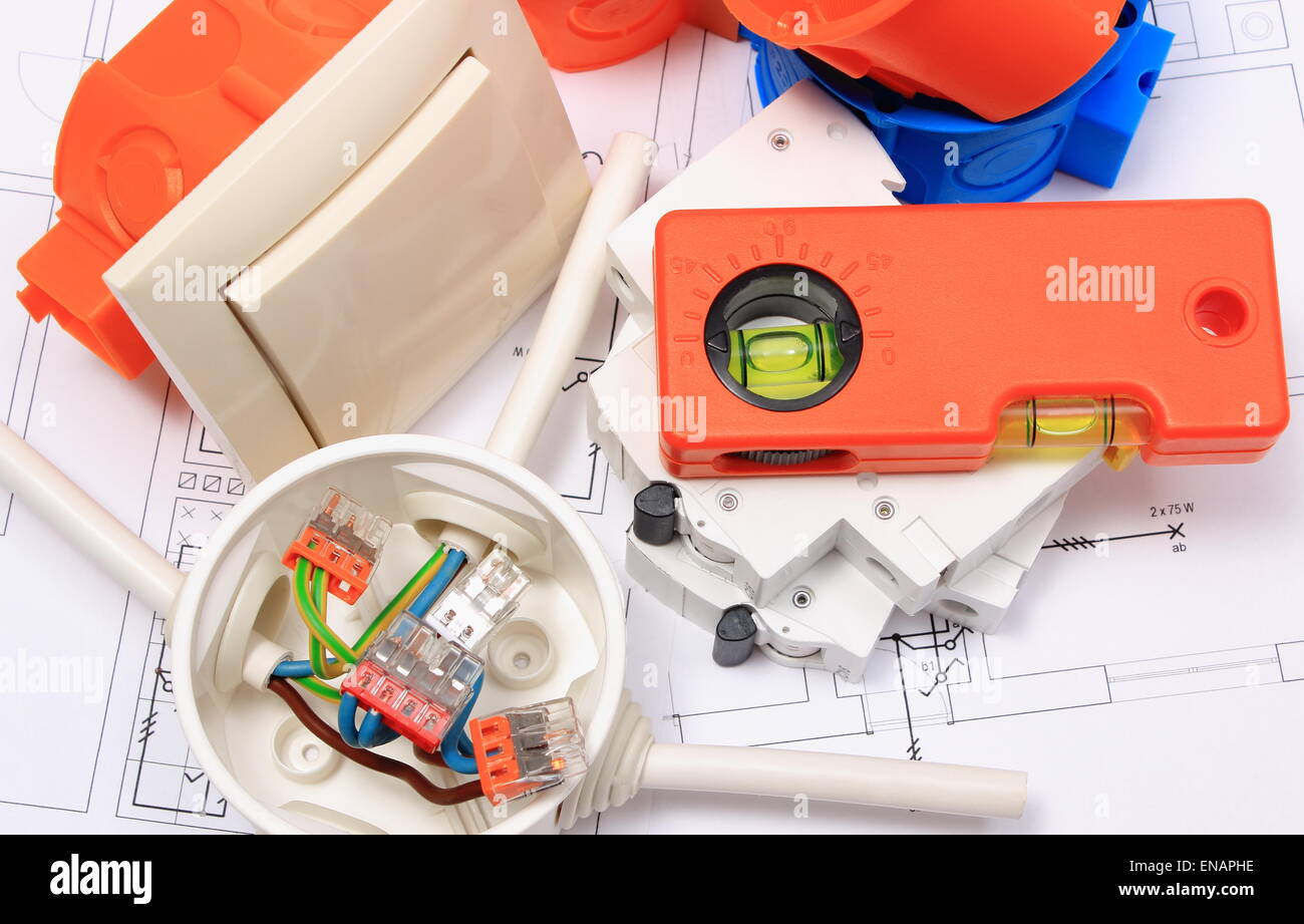 Components for use in electrical installations and diagrams, copper ...