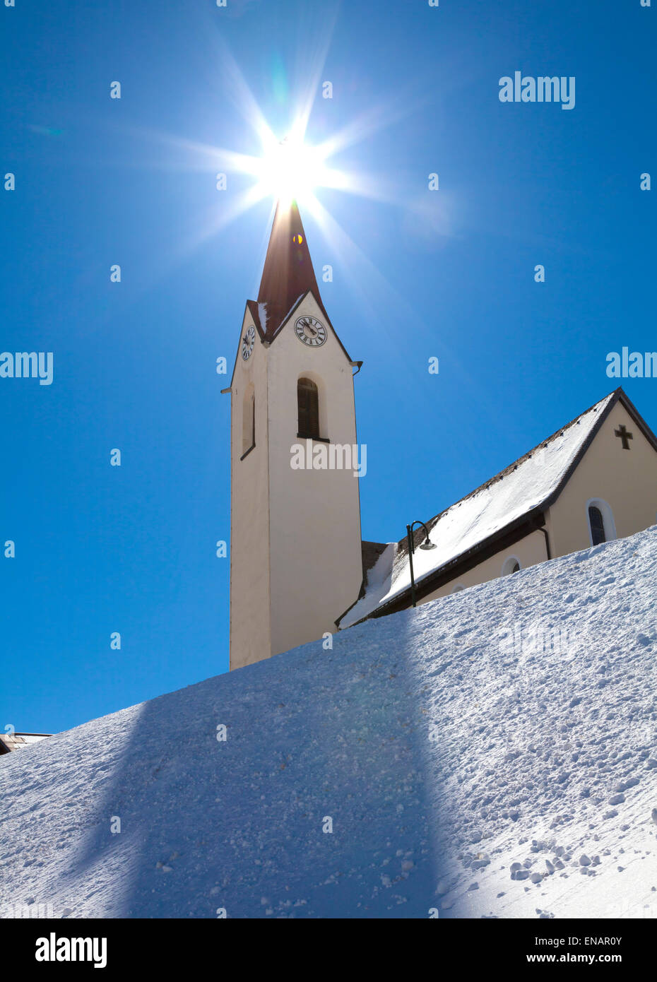 Alpine church hi-res stock photography and images - Alamy