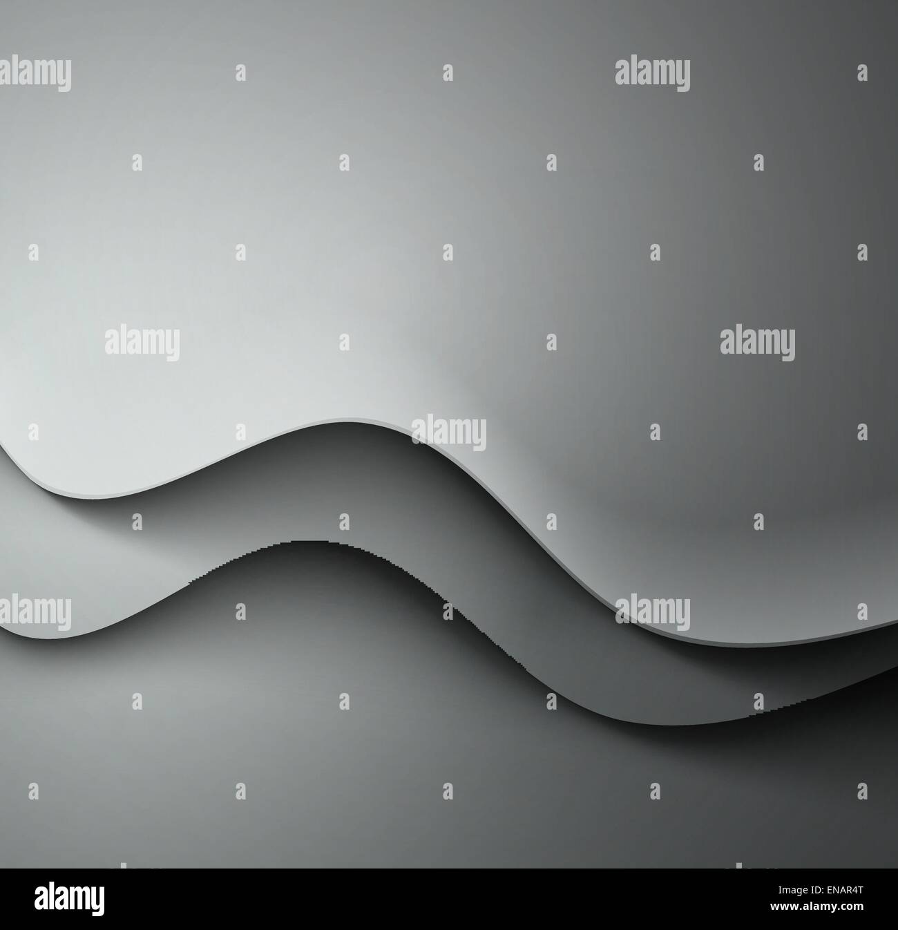 Abstract gray vector template waved background. EPS10 Stock Vector ...